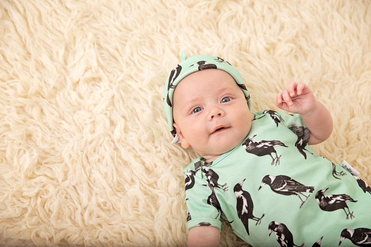 Magpie | Baby One-Piece | Bodysuit | Organic | Australian Made – Dusty ...